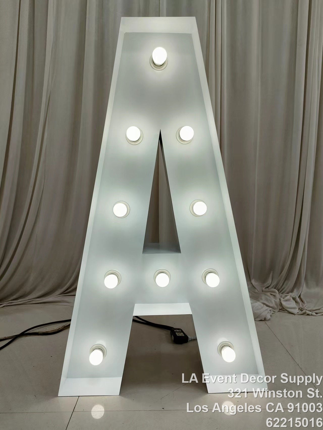 LED LIGHT LETTER – LA Event Decor Supply